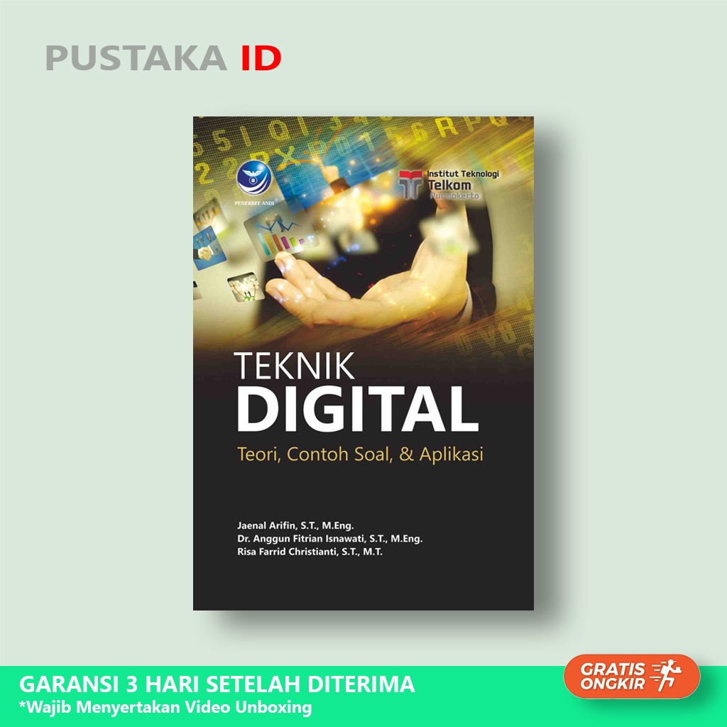 Jual Buku Teknik Digital, Teori, Contoh Soal Dan Aplikasi - Original ...