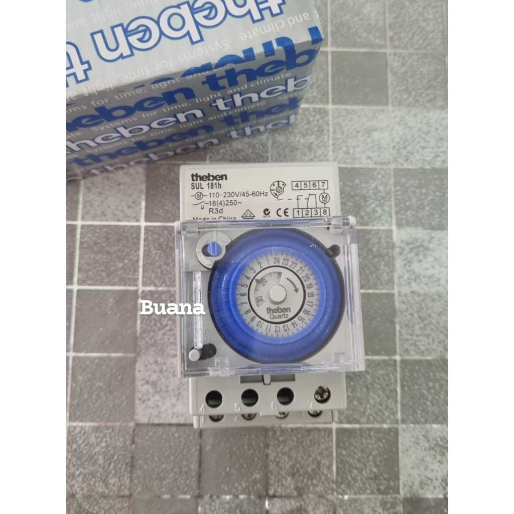 Jual Timer Analog Theben Timer Theben SUL 181H Teben sul181h | Shopee ...