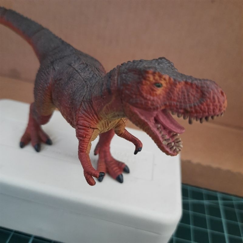 Jual Figure Miniature Dinosaurus Tyrannosuarus T Rex Original 4D Master ...