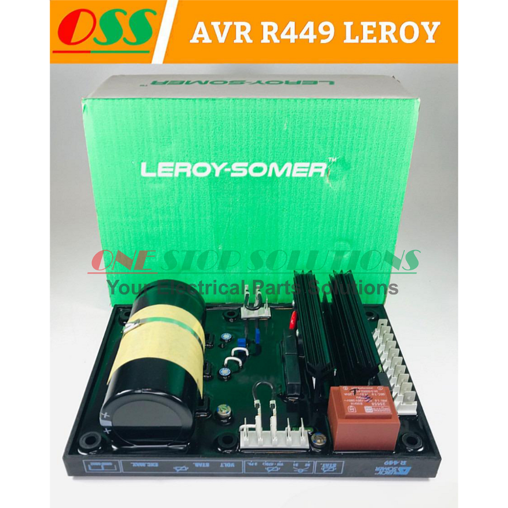 Jual AVR R449 GENUINE ORIGINAL ORI ASLI LEROY SOMER MADE IN FRANCE R ...