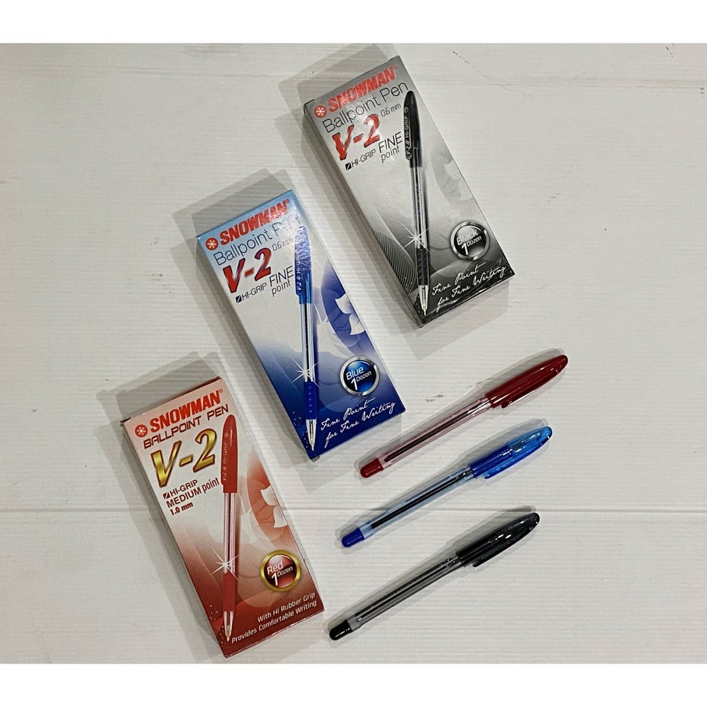 Jual Pen Snowman V2 [Per Lusin] | Shopee Indonesia