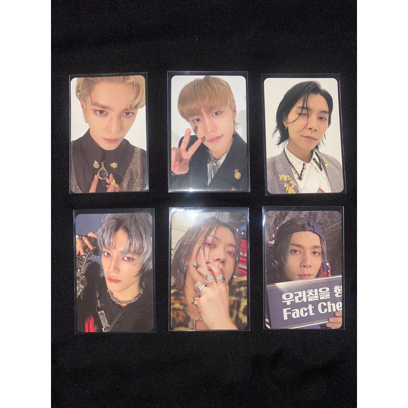 Jual PHOTOCARD NCT 127 FACT CHECK TAEYONG YUTA TAEIL JOHNNY | Shopee ...