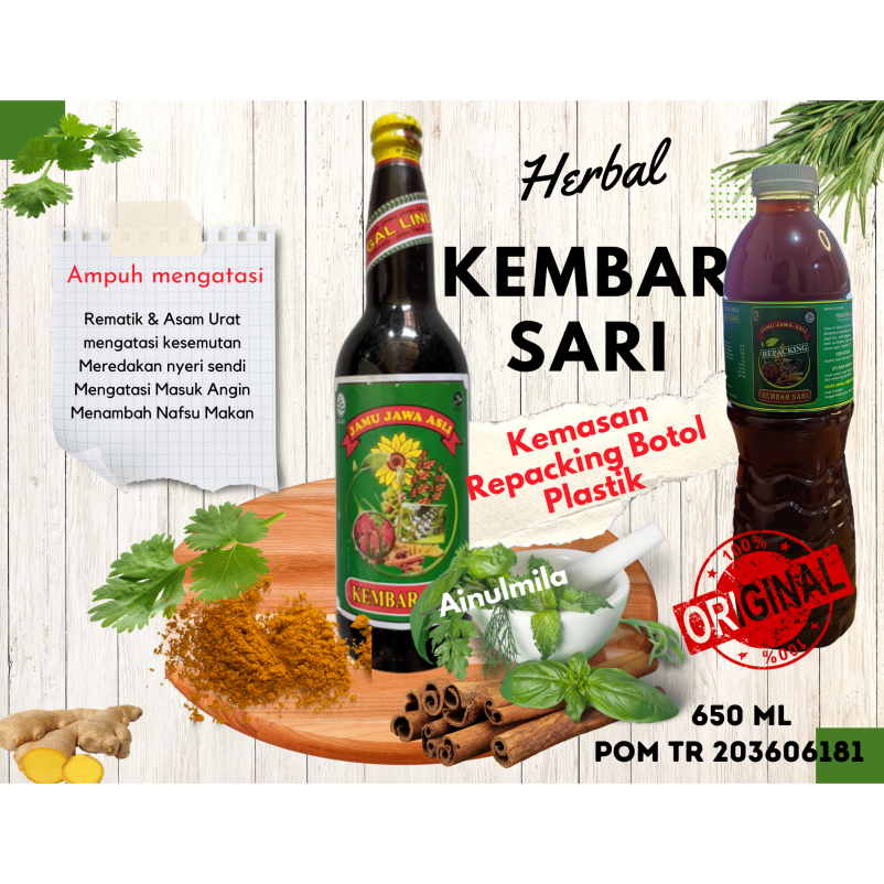 Jual JAMU JAWA ASLI KEMBAR SARI ATASI ASAM URAT PEGAL LINU REMATIK ...