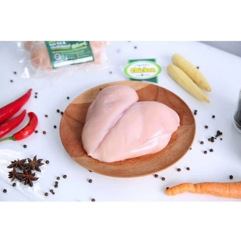 Jual Berkah Chicken Ayam Organik Fillet Dada 1 kg | Shopee Indonesia