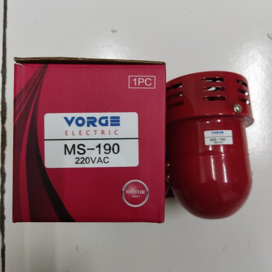 Jual VORGE mini Motor Siren (Sirene) MS-190M 3" BUKAN FORT MS-190 MS190 | Shopee Indonesia