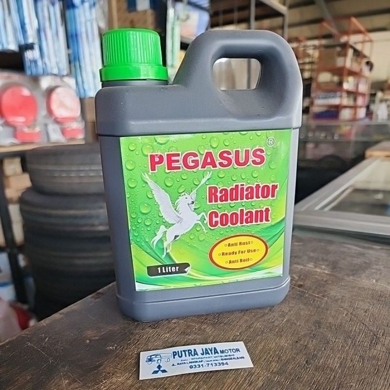 Jual Coolant Air Radiator Pegasus 1lt Hijau | Shopee Indonesia