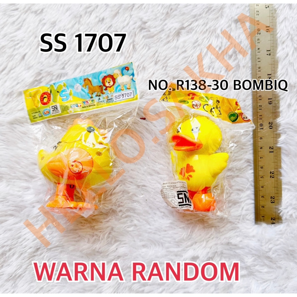 Jual MAINAN SS 1707 DAN NO. R138-30 BOMBIQ AYAM BEBEK PUTAR BAHAN ...