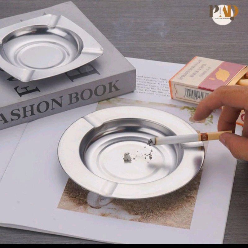 Jual Asbak rokok stainless/tempat buang abu dan Putung rokok/ Asbak ...