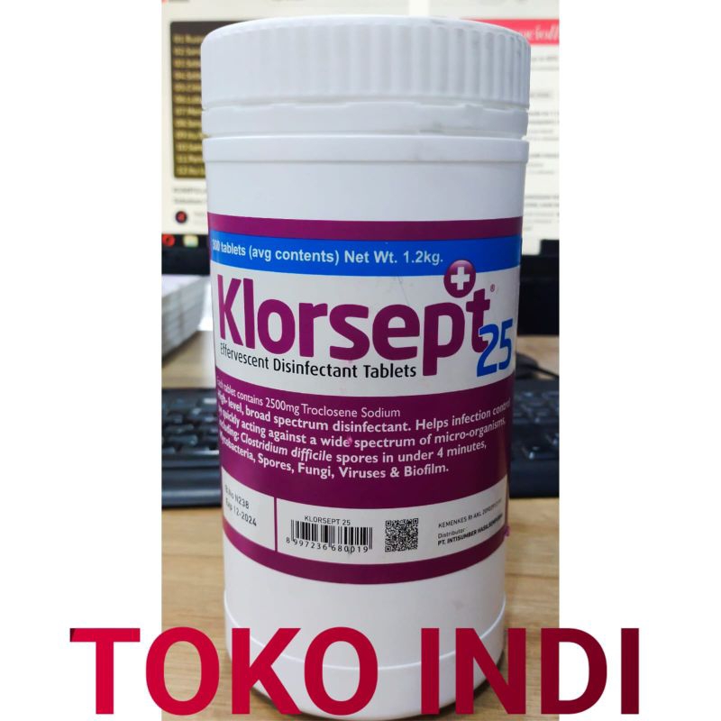 Jual PER 10 TABLET/Tablet Desinfektan Klorsept/Desinfektan Lantai ...