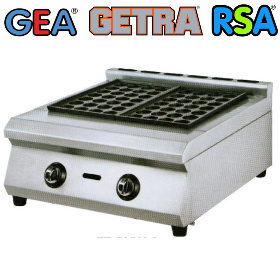 Jual Mesin Takoyaki Gas Getra Et Ryw 2 Et-Ryw-2 Alat Pembuat Takoyaki ...