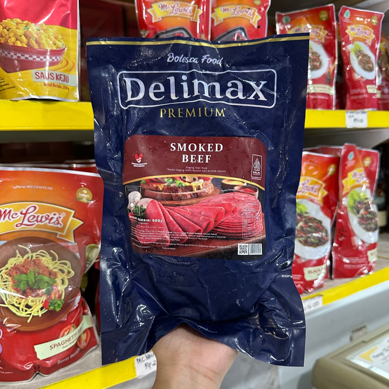 Jual Delimax smoked beef 500g | Shopee Indonesia