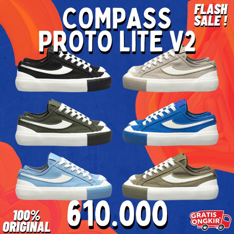 Jual [ORIGINAL] COMPASS PROTO LITE V2 | Shopee Indonesia