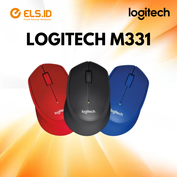 Jual Logitech M331 Mouse Wireless Silent Click | Shopee Indonesia