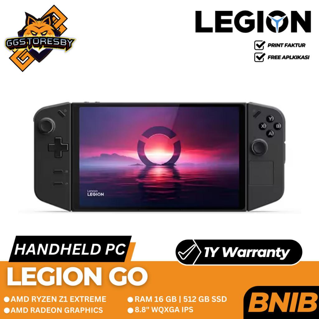 Jual Lenovo Legion Go 8Apu1-22Id | Z1 Extreme 16/512 Amd W11 | Shopee ...