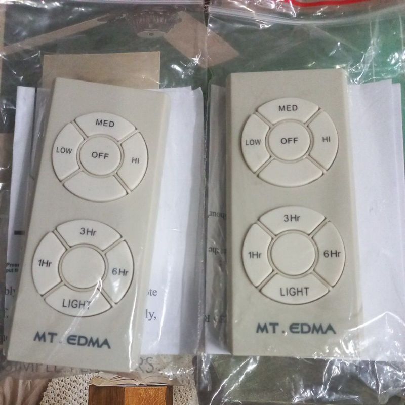 Jual Remote Control Edma Remote ceiling fan Mt Edma tipe Bloom, planeta ...
