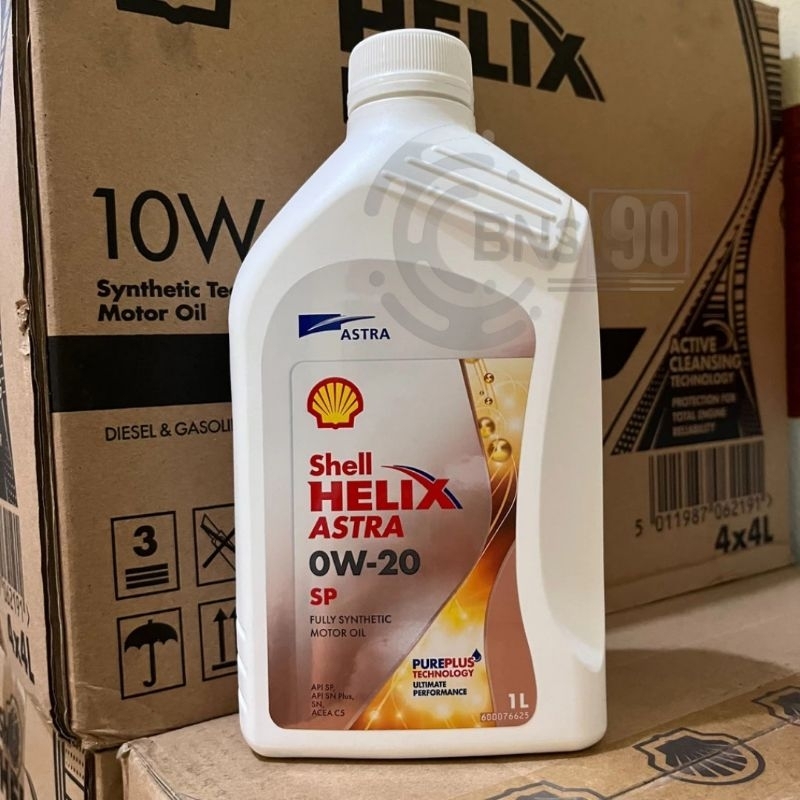 Jual Oli Shell Helix ASTRA 0W-20 Premium (1 Liter) | Shopee Indonesia