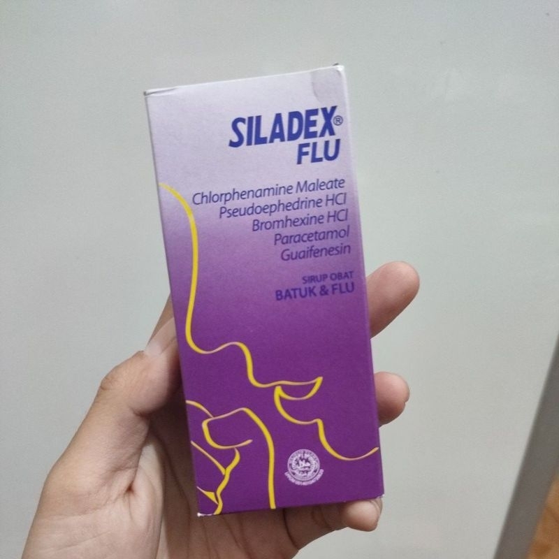 Jual SILADEX FLU BATUK berdahak sirup 60ml UNGU | Shopee Indonesia
