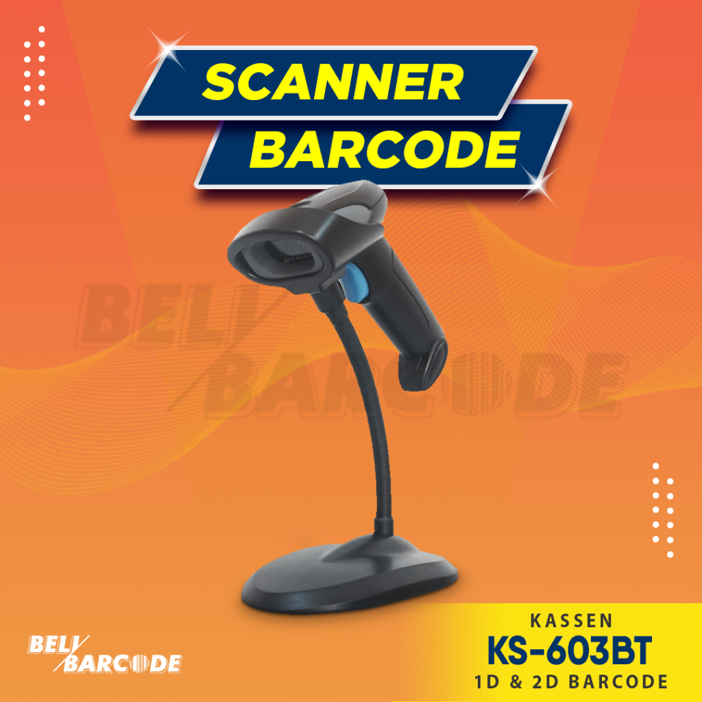Jual SCANNER BARCODES EFAKTUR KASSEN KS 603 BLUETOOTH 2D | Shopee Indonesia