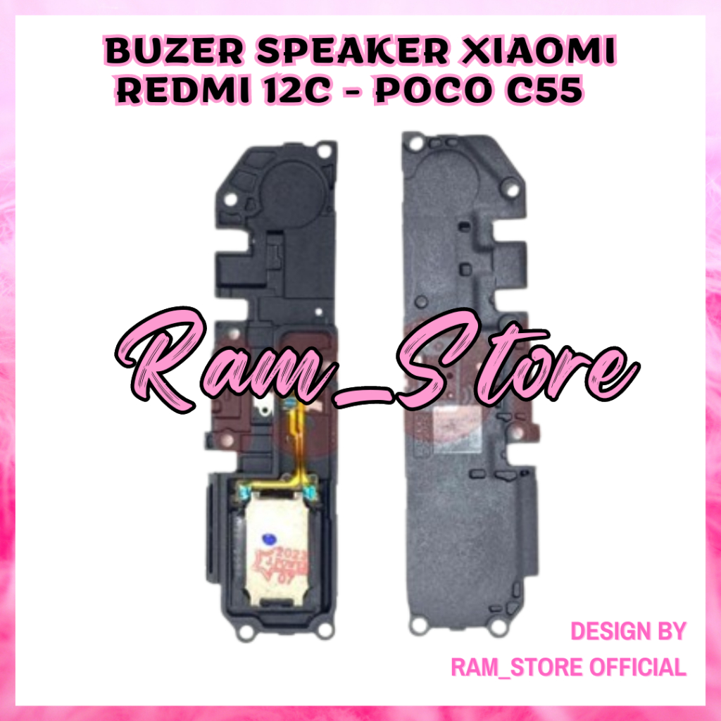 Jual Buzzer Loud Speaker Musik XIAOMI REDMI 12C POCO C55 Buzer Loudspeaker Dering Fullset ...