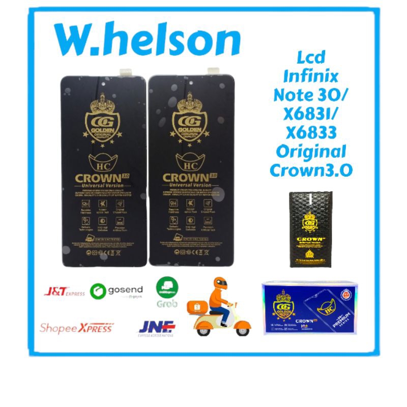 Jual LCD TOUCHSCREEN INFINIX NOTE 30/HOT 30/X6831/X6833/X6833B ORIGINAL ...
