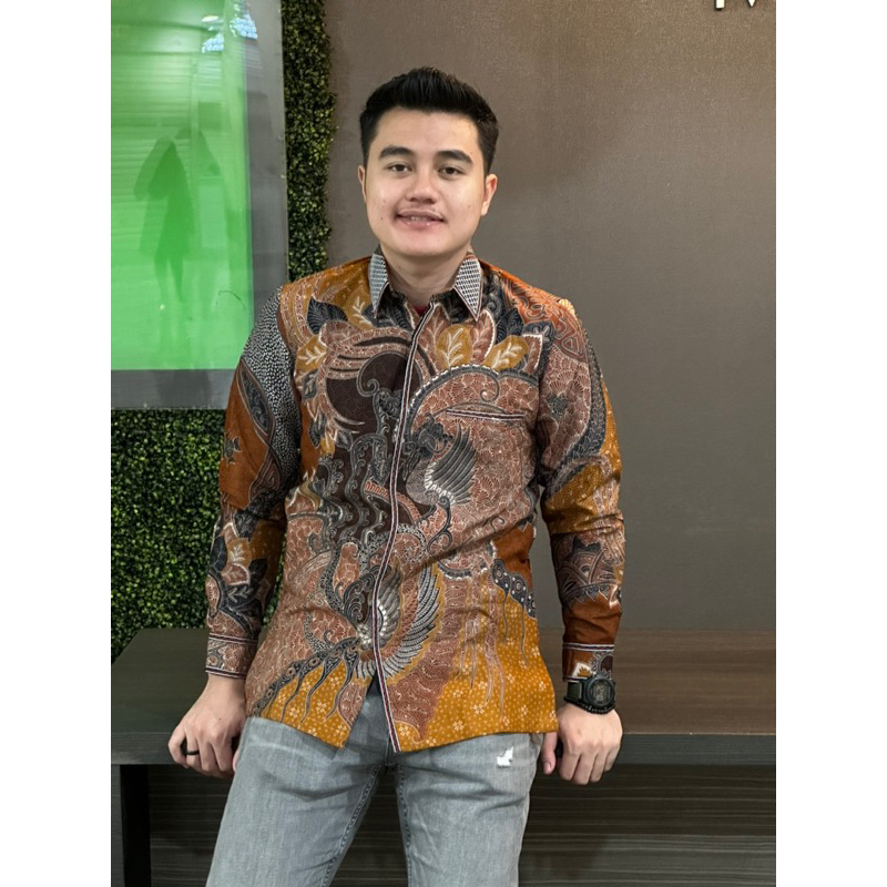 Jual Batik exclusive bahan katun solo premium jaitan smock full lapisan ...