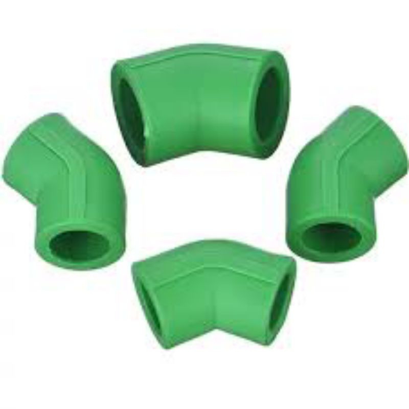 Jual Keni 45 PPR 1-1/2 inch Elbow 45 PPR 50mm Knie L 45 PPR 1,5 inch ...