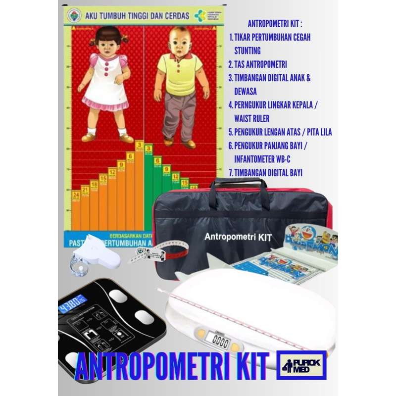 Jual Antropometri Kit / Antropometri Kit Simple / Antro Kit / Posyandu ...