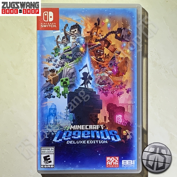 Jual MINECRAFT LEGENDS nintendo switch card game cartridge bekas 2nd ...