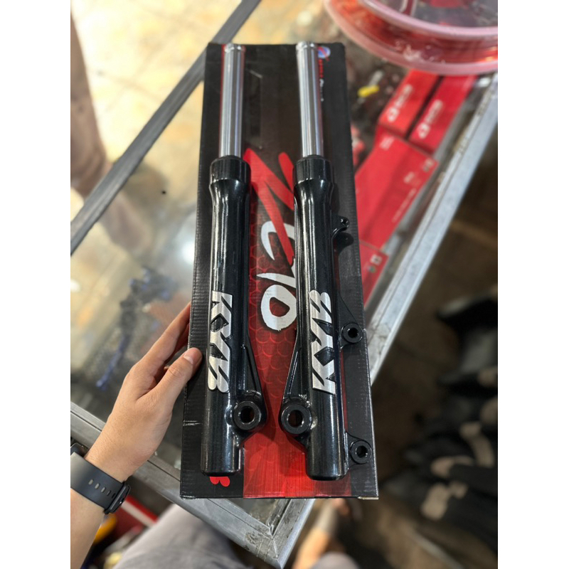 Jual Shock depan KYB Zeto untuk matic beat/vario/scoopy | Shopee Indonesia