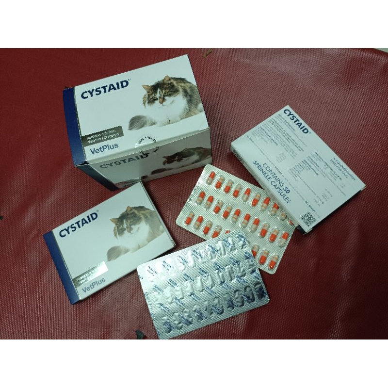 Jual Cystaid Plus - Vet Plus - Kapsul Obat Gangguan Saluran Kencing ...