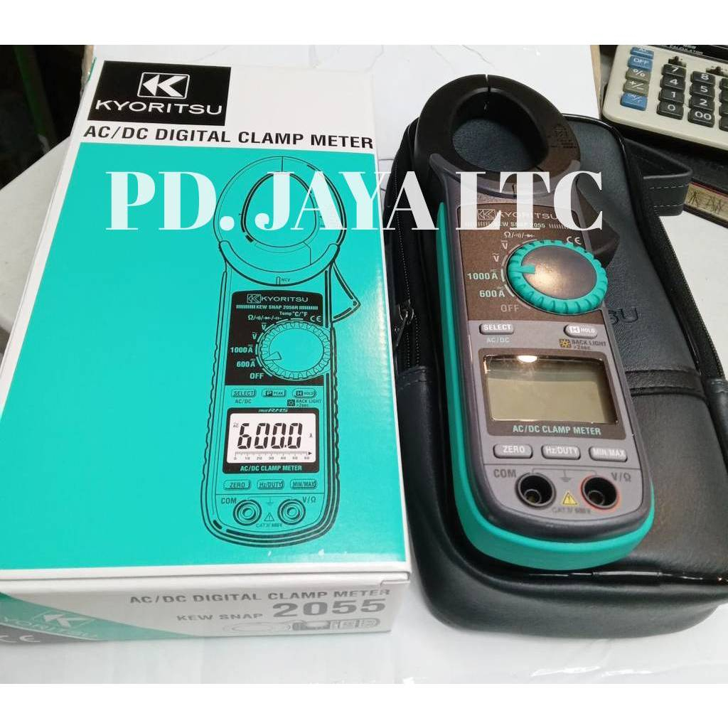 Jual Kyoritsu Digital Clamp Meter - Tang Ampere AC/DC 1000A 2055 ...
