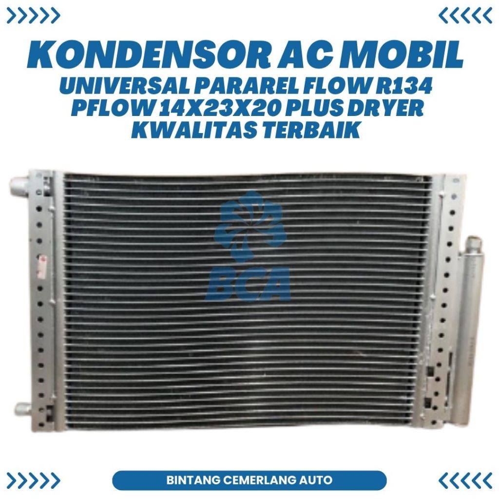 Jual CONDENSOR KONDENSOR AC Mobil Universal Pararel Flow R134 Pflow ...