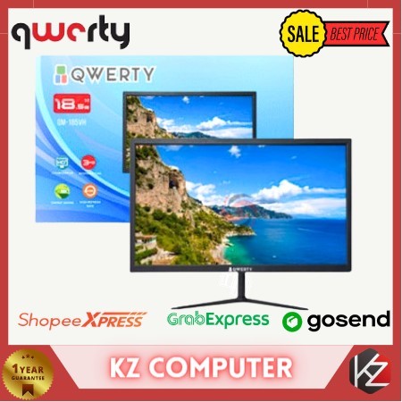 Jual MONITOR LED QWERTY 19 INCH HDMI + VGA | Shopee Indonesia