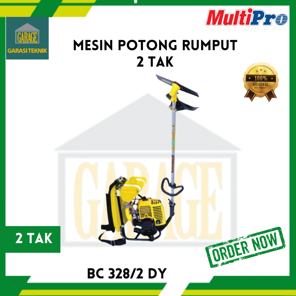Jual MultiPro Mesin Potong Rumput 2 Tak / Brush Cutter 2 Stroke BC 328 ...