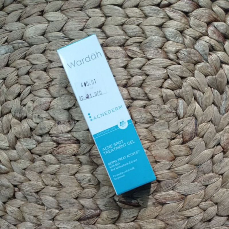 Jual WARDAH ACNEDERM ACNE SPOT TREATMENT GEL 15 ML | Shopee Indonesia