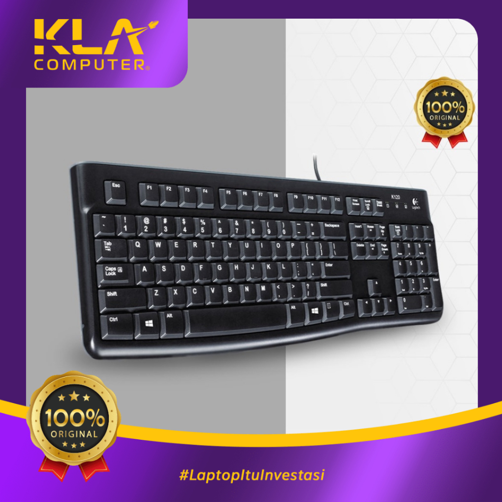 Jual Logitech K120 USB Wired Keyboard | Shopee Indonesia