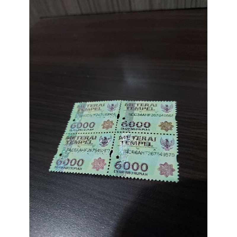 Jual materai 6000 meterai perangko lama | Shopee Indonesia