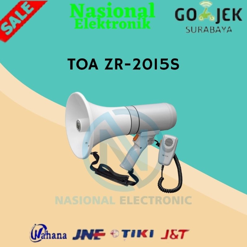 Jual MEGAPHONE TOA ZR-2015S/MEGAPHONE TOA ZR2015S/PENGERAS SUARA TOA ZR ...