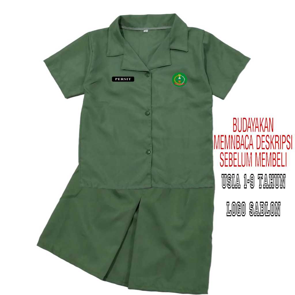Jual BAJU KOSTUM PERSIT ANAK MODEL PERSIT 1-10 TAHUN | Shopee Indonesia