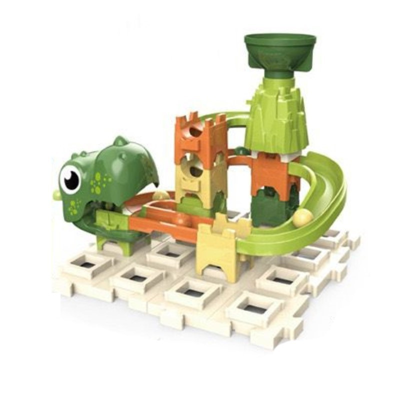 Jual Mainan Anak Bulding Brick Blok Balok Susun Dinosaurus Track Jalur ...