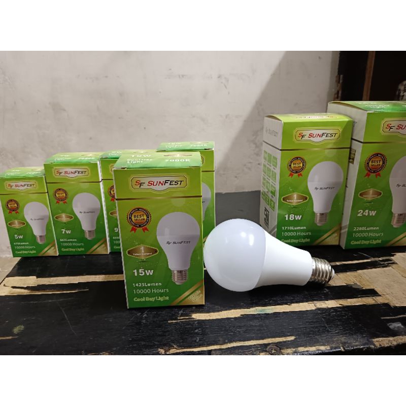 Jual LAMPU LED BOHLAM LED PUTIH 15W | Shopee Indonesia