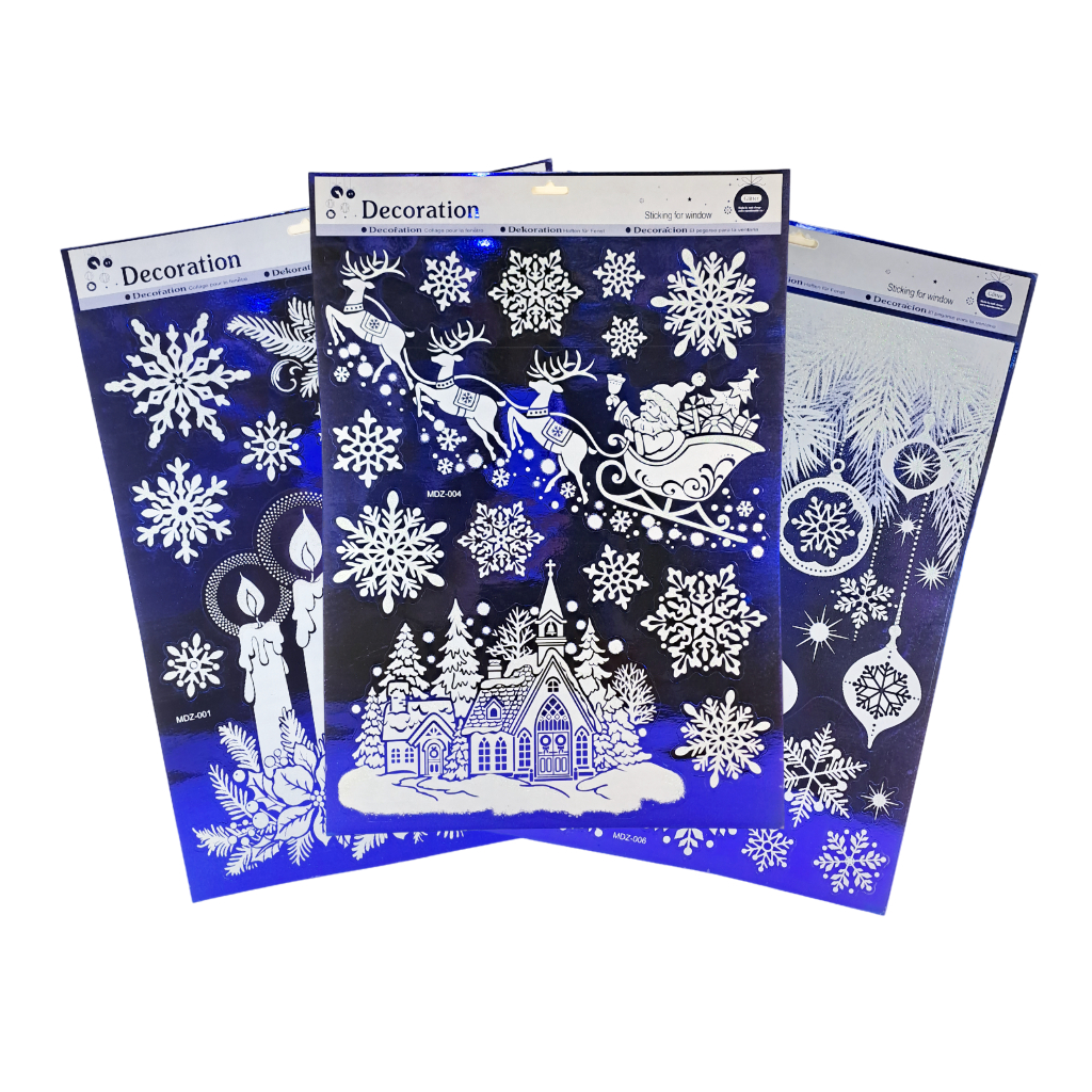 Jual Sticker Natal / Glass Sticker / Dekorasi Natal - 23T021 | Shopee ...