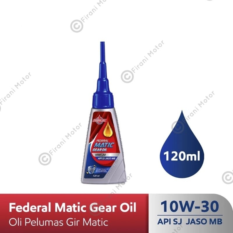 Jual FEDERAL OIL MATIC GEAR - OLI GARDAN FEDERAL 120ML OLI GEAR MATIC ...