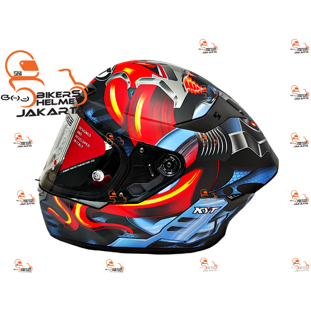 Jual HELM KYT TT COURSE MAGNET MATT FULL FACE | Shopee Indonesia