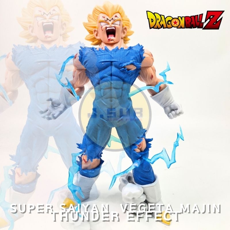 Jual Action Figure Super Saiyan Vegeta Majin Statue DragonBall DBZ ...