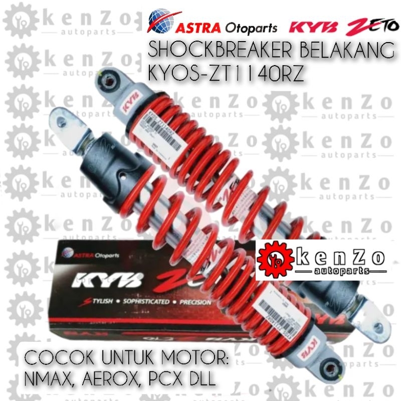 Jual SHOCBREAKER YAMAHA NMAX SHOCK KYB ZETO 1140RZ | Shopee Indonesia