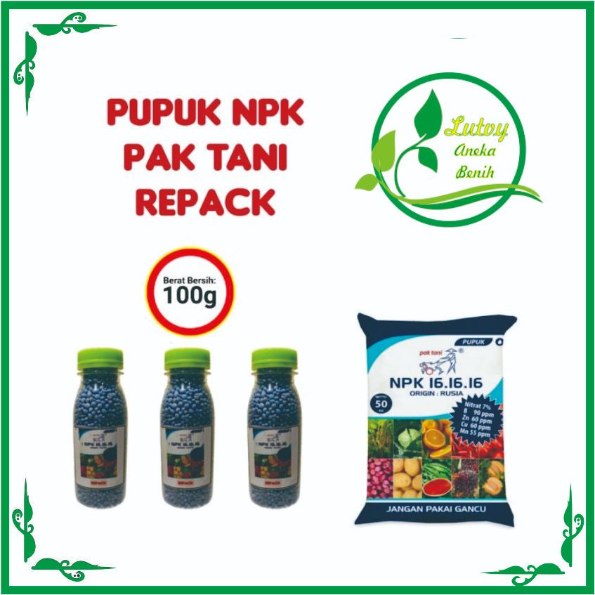 Jual PUPUK NPK PATANI NPK RUSIA ISI 100 GRAM REPACK | Shopee Indonesia