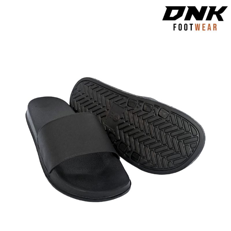 Jual Sandal Slop Distro Polos Pria Wanita Tanpa LEM Model Premium, Slop ...