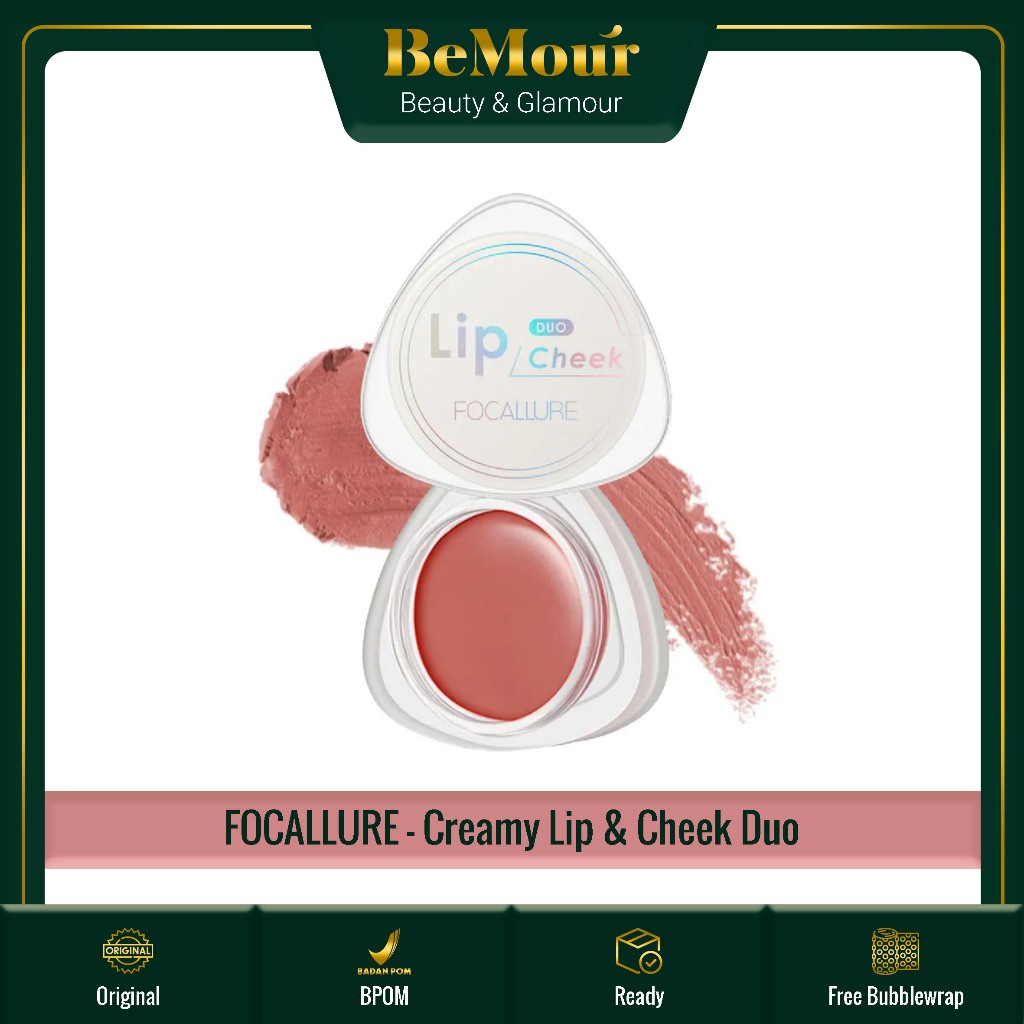 Jual FOCALLURE - CREAMY LIP & CHEEK DUO ( FA-266 ) - Lip Clay & Velvet ...