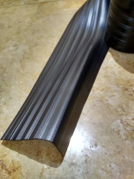 Jual Kualitas Premium.. Step nosing karet hitam polos - list tangga ...